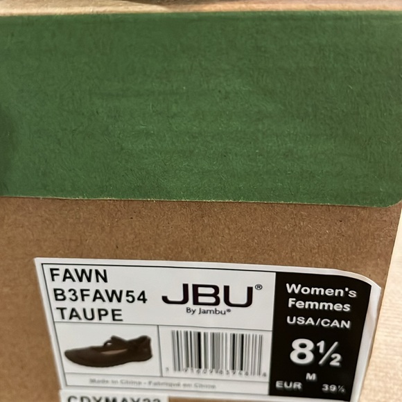 JBU | Shoes | Jbu Womens Fawn Casual Flat Taupe Mary Jane Shoenib85m ...